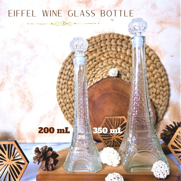 Jual K.O_EIFFEL WINE Bottle 200 mL | Botol Wine | Botol Anggur ...