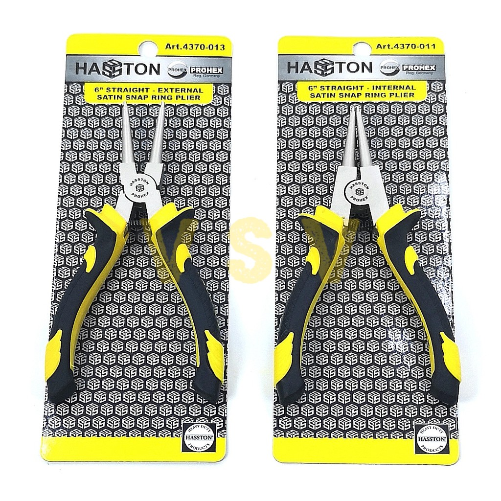 Jual Hasston tang snap ring 6" set 2pc 4370-011-013 lurus tang snapring ...