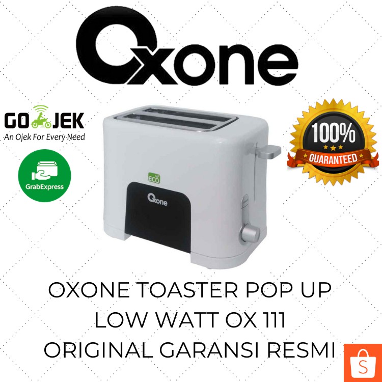Jual Oxone Eco Toaster Roti Pop Up OX 111PG / Pemanggang Roti Tawar ...