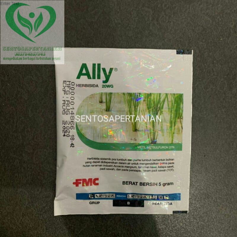 Jual herbisida sistemik pra & purna tumbuh ALLY 20WG 5gram dari FMC | Shopee Indonesia