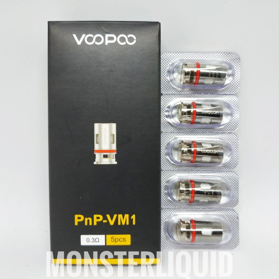 Jual COIL VINCI REPLACEMENT COIL 0.3 OHM PNP-VM1 AUTHENTIC BY VOOPOO ...