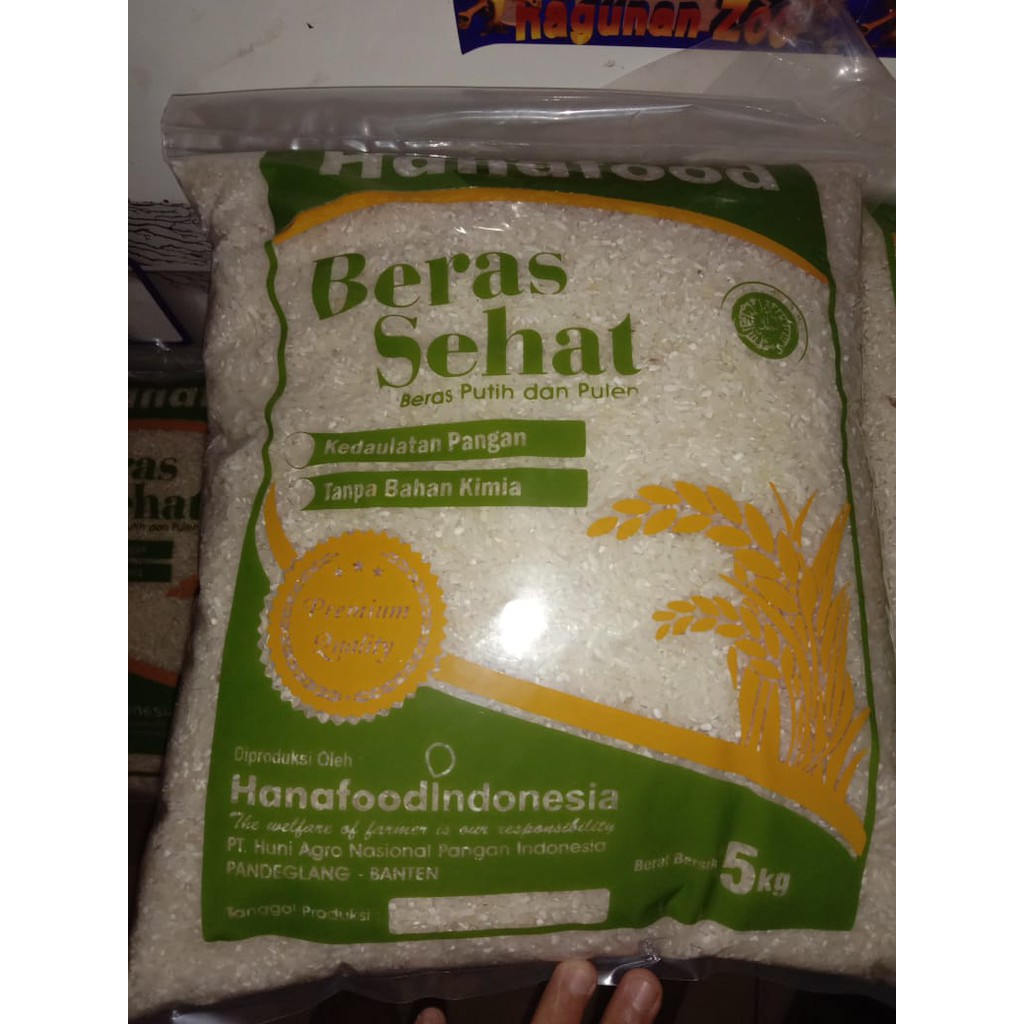 Jual BERAS SEHAT HANAFOOD 4 KG | Shopee Indonesia