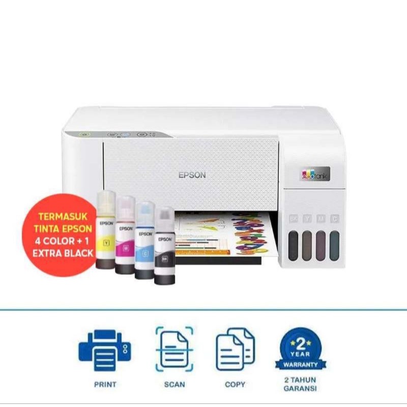 Jual EPSON EcoTank L3216 A4 Ink Tank All In One Printer [Print, Copy, Scan] | Shopee Indonesia