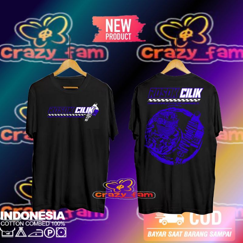 Jual BAJU KAOS HONDA ROSOK CILIK TANK/ROSOK CILIK BLUE | Shopee Indonesia
