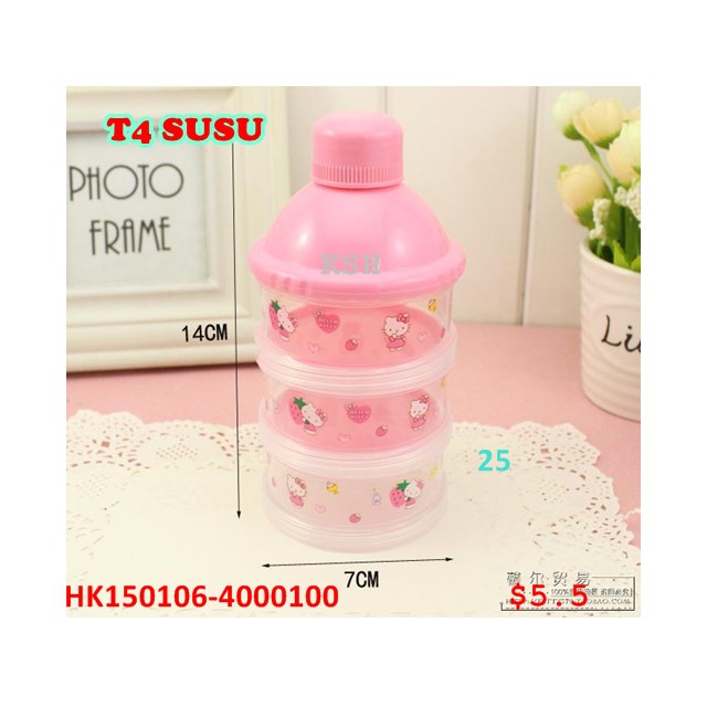 Jual Container susu hello kitty susun 3 | Shopee Indonesia