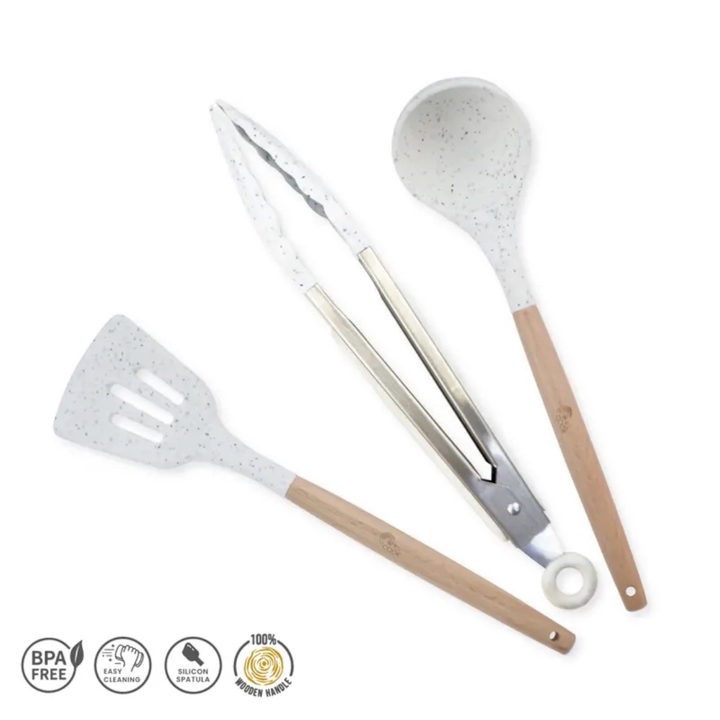 Jual Yuk.Masak Korea Cooking Utensils / Spatula Silikon SATUAN | Shopee ...