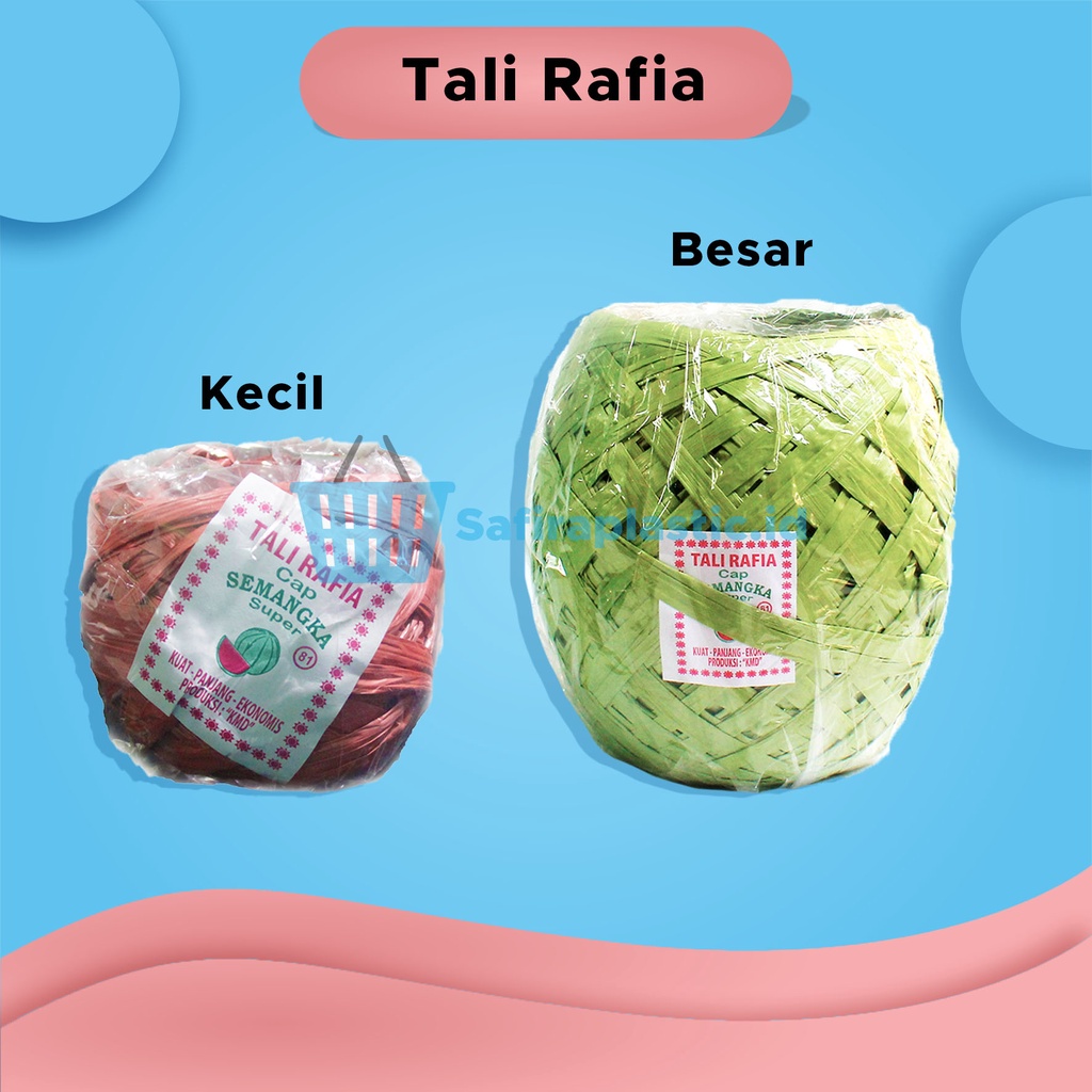 Jual Tali Rafia Besar ( 4 Ons ) | Shopee Indonesia