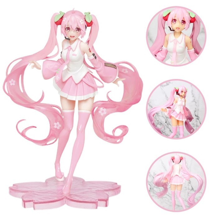 Jual ACTION FIGURE HATSUNE MIKU VOCALOID SAKURA CHERRY BLOSSOM ...
