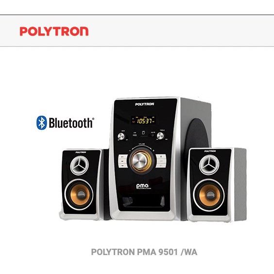 Jual POLYTRON Multimedia Speaker PMA 9501 | Shopee Indonesia