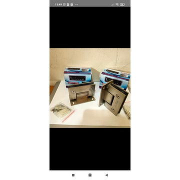 Jual Engsel shower, shower hinges merk Weldom. tipe kaca ke tembok ...