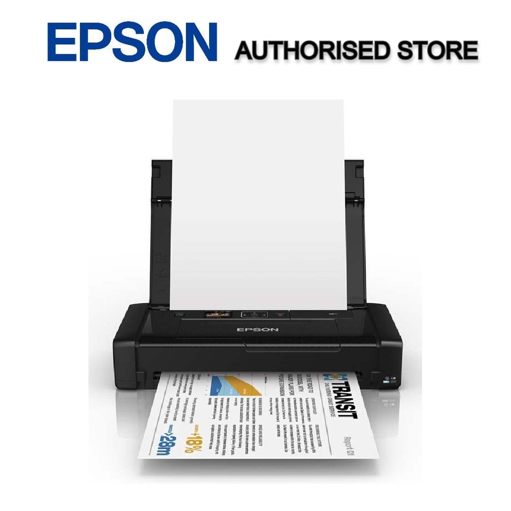Jual Printer Epson WorkForce WF-100 WF100 Wi-Fi Inkjet ( Portable ...