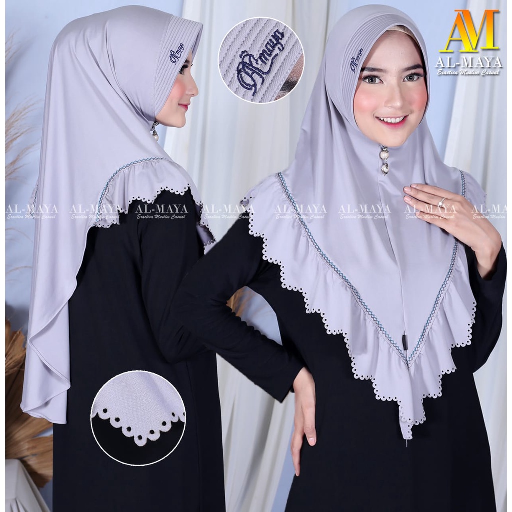 Jual DAILY HIJAB AFSINA HIJAB JERSEY SIMPEL BERGO LASER | Shopee Indonesia