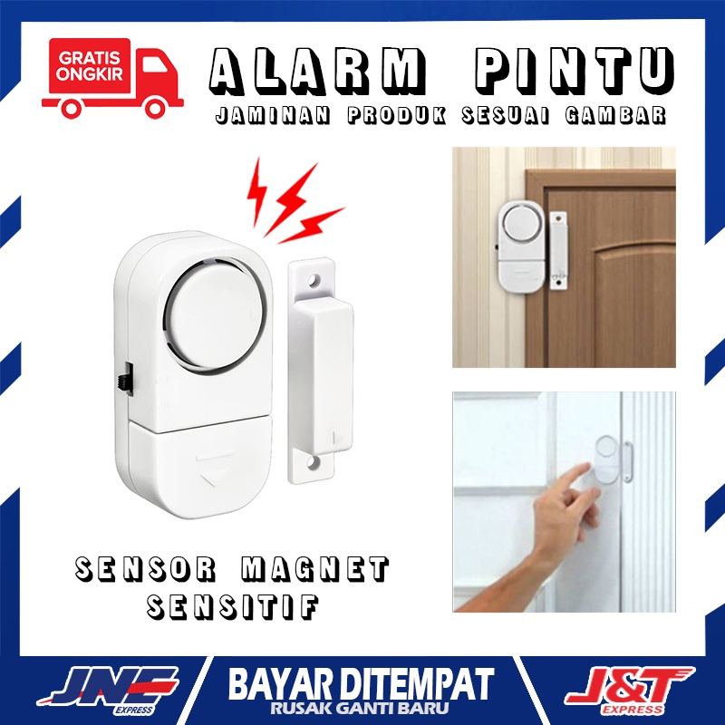 Jual Alarm Anti Maling Alarm Pintu Alarm Rumah Anti Maling Bunyi Keras ...