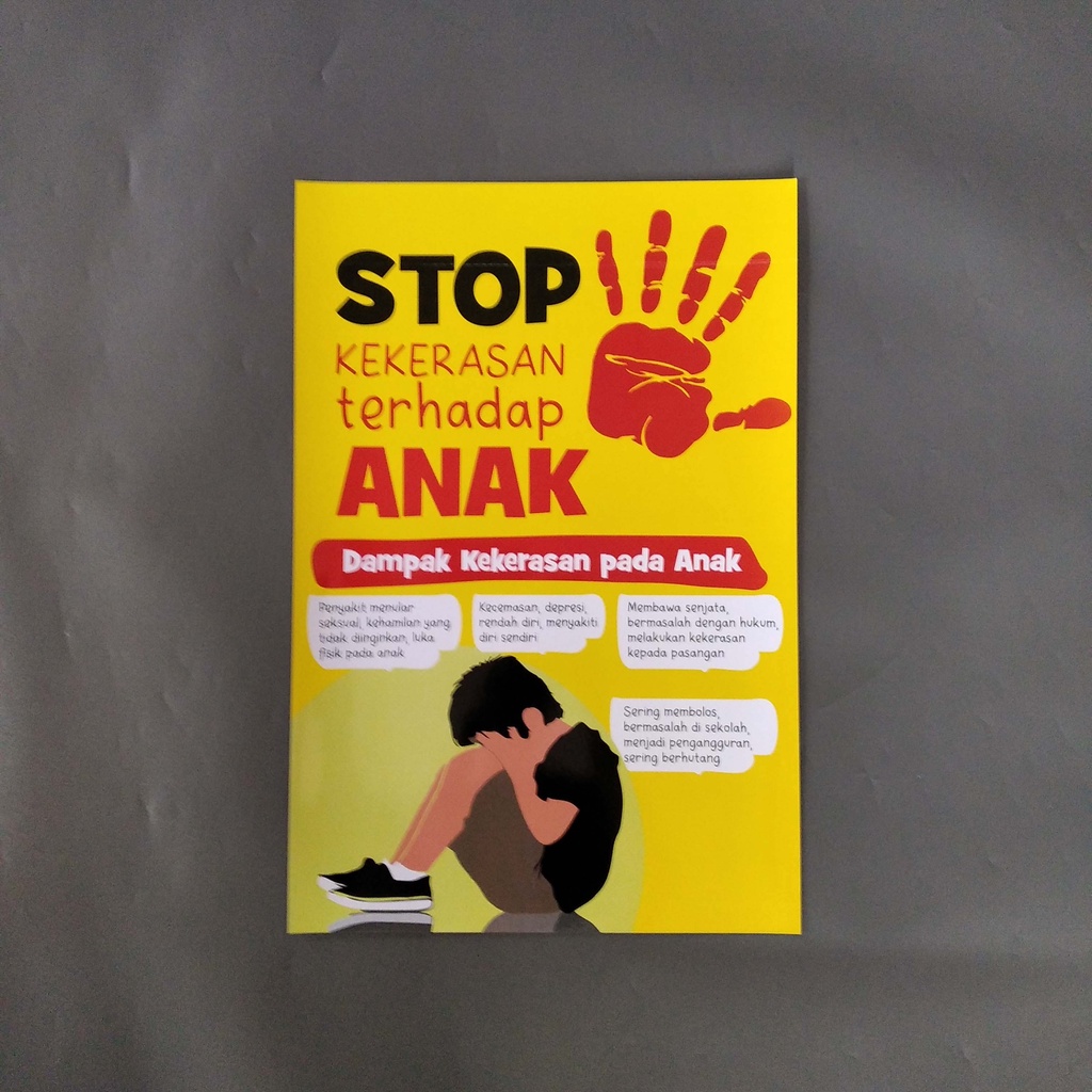 Jual Poster Edukasi - Stop Kekerasan Terhadap Anak (C)- Stop Segala Bentuk Kekerasan Pada Anak ...
