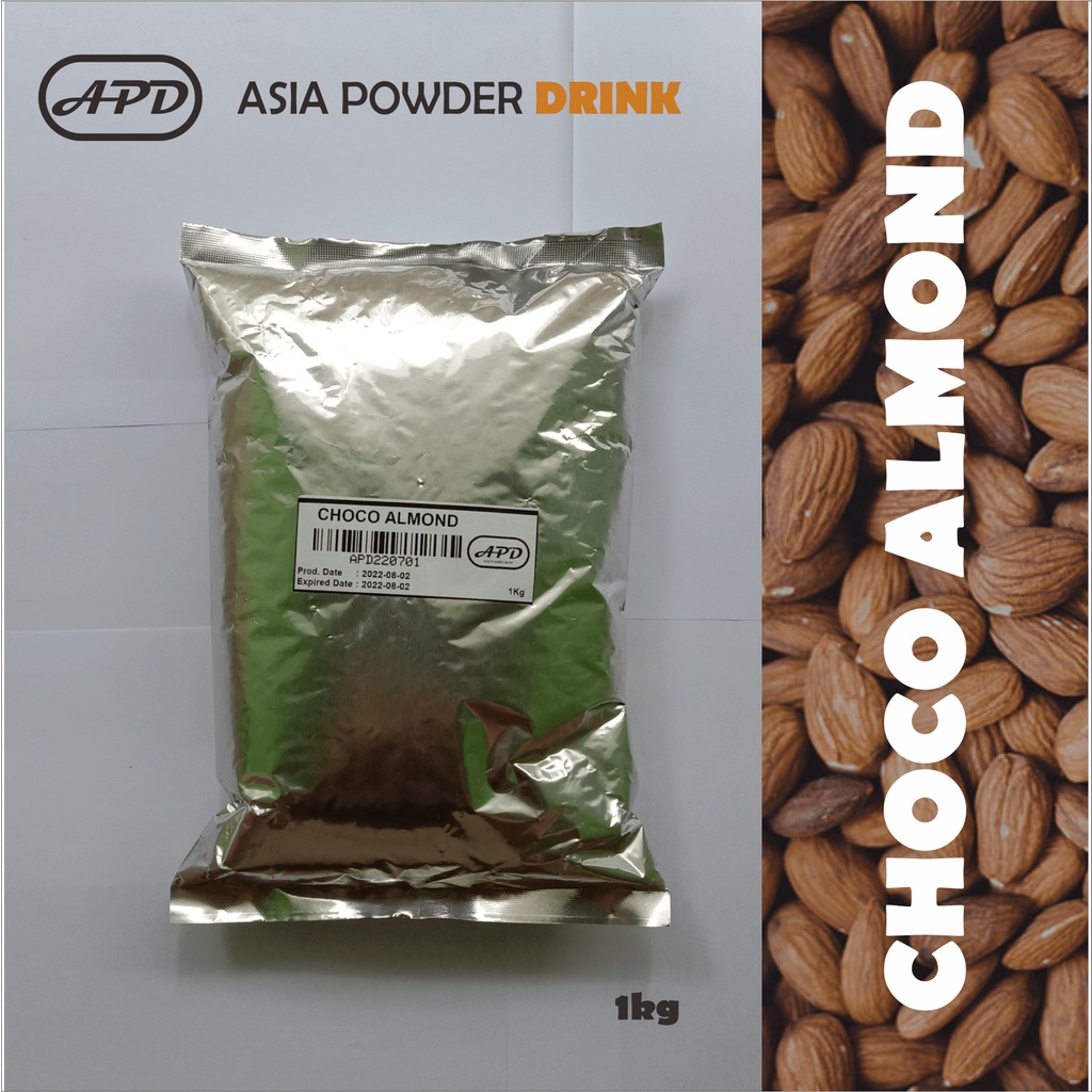 Jual PLAIN Bubuk Minuman Rasa Choco Almond 1kg - APD | ASIA POWDER ...