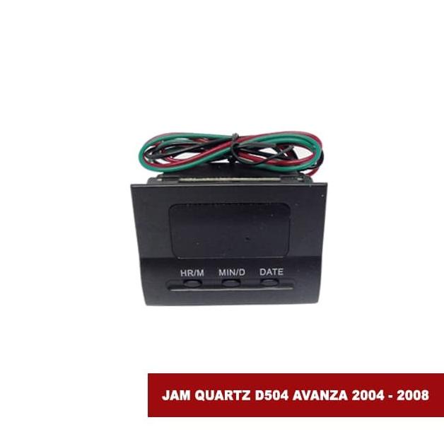 Jual Jam Mobil Digital Toyota Avanza 2004 - 2008 Pent Digital Clock ...