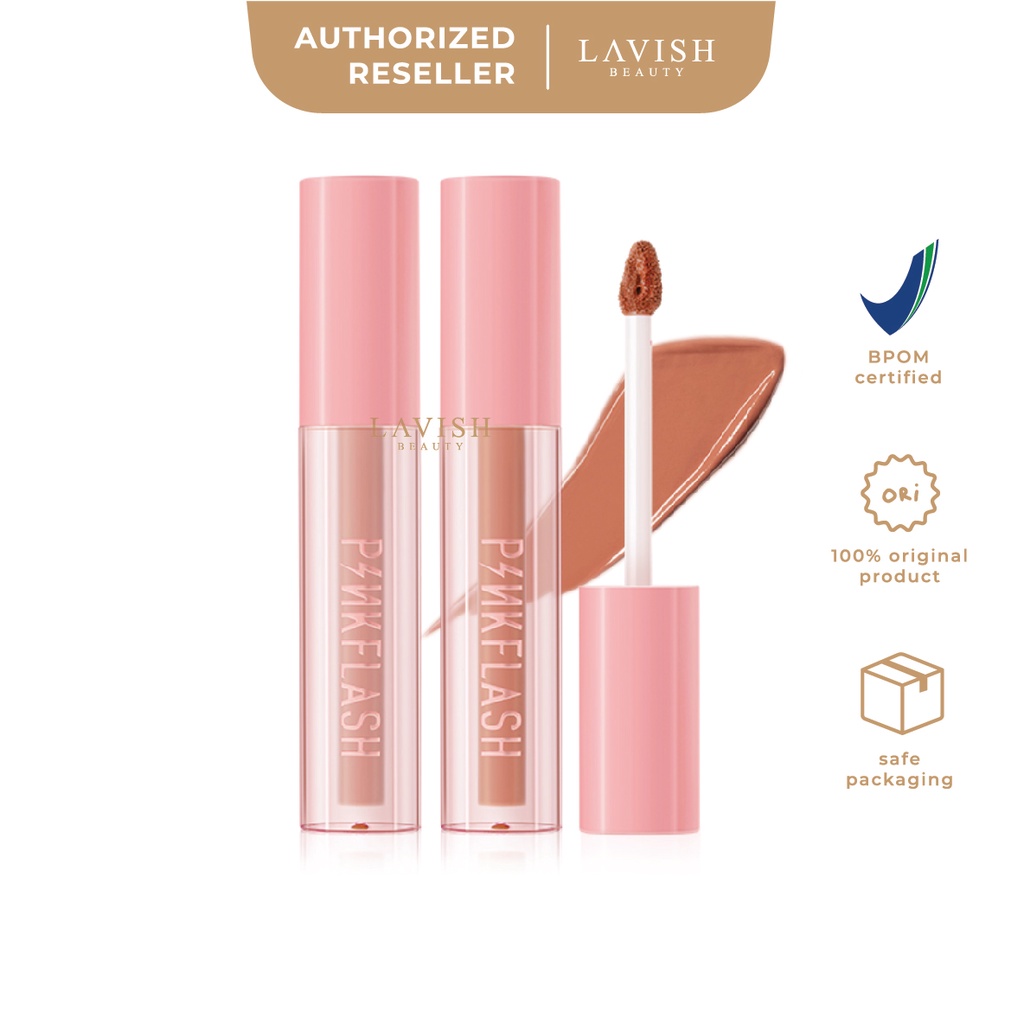Jual (EXP JUNI 2025) PINKFLASH PINK FLASH Color Lasting Lip Tint (L07 ...