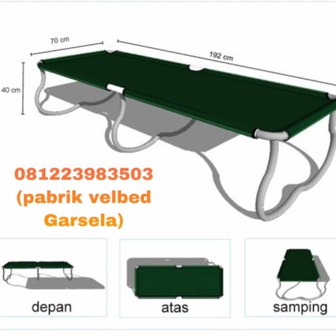 Jual cusss order] Velbed / Ranjang Lipat Dua Besi | Shopee Indonesia