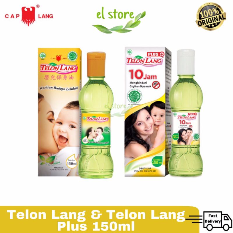 Jual Caplang Minyak Telon Lang & Telon Lang Plus 150ml | Shopee Indonesia