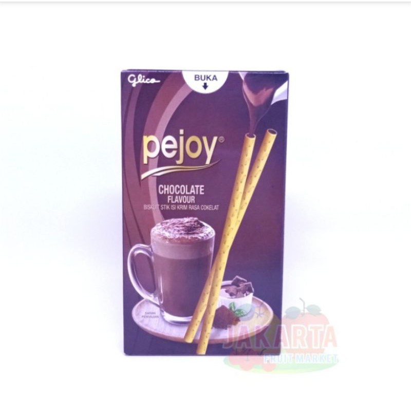 Jual GLICO PEJOY CHOCOLATE FLAVOUR 37G | Shopee Indonesia