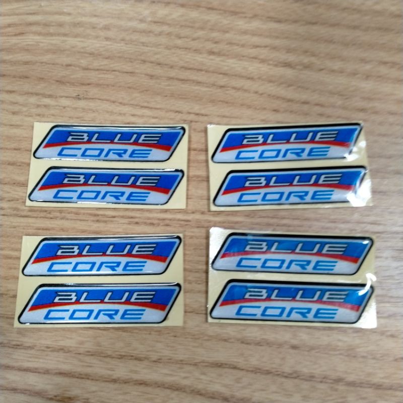 Jual stiker timbul emblem blue core(sepasang) | Shopee Indonesia