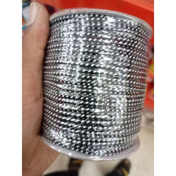 Jual Tali Korea Belang Hitam Bintik Putih | Shopee Indonesia