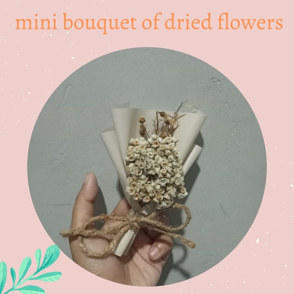 Jual Tambahan Mini Buket Bunga Kering | Shopee Indonesia