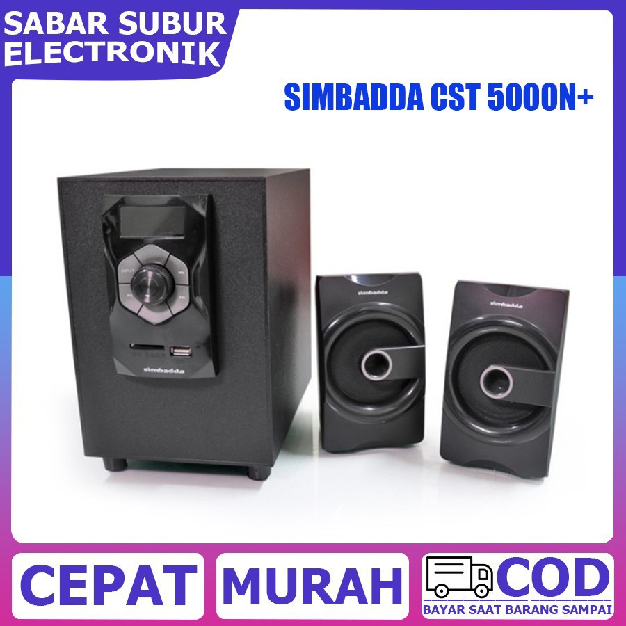 Jual SPEAKER SIMBADDA CST 5000N+ Speaker Multimedia 2.1 BLUETOOTH ...