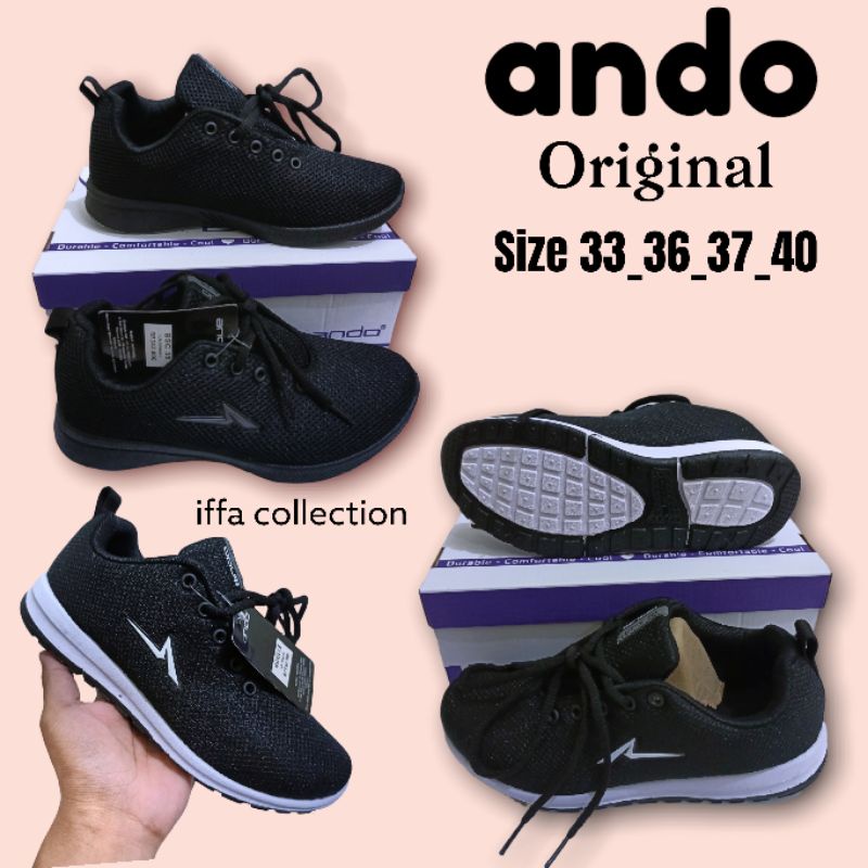 Jual sepatu ando original redy di toko iffa collection | Shopee Indonesia