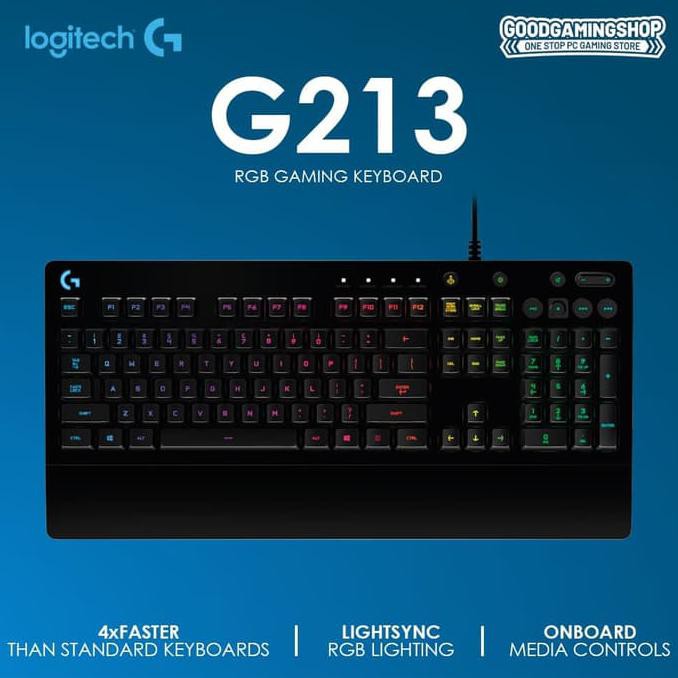 Jual Logitech G213 Gaming Keyboard | Shopee Indonesia
