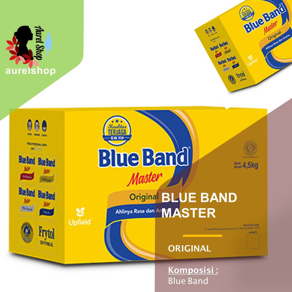 Jual BLUE BAND Margarine Master kemasan Kardus 4,5 kg | Shopee Indonesia