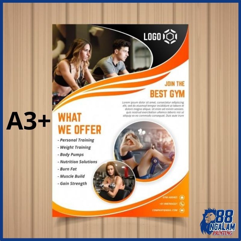 Jual Cetak Brosur Ukuran A3+ / Cetak Brosur Termurah / CetaK Flayer ...