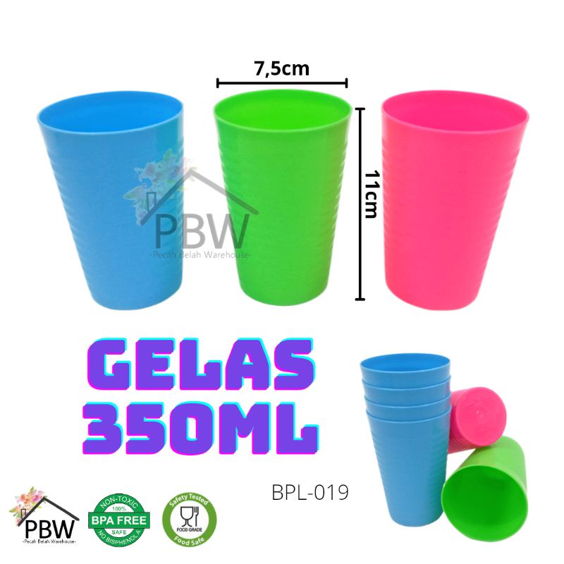 Jual Gelas Plastik 350ml KMP / Gelas Plastik Mutiara Souvenir Hampers ...
