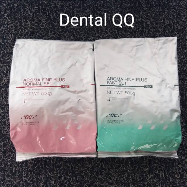 Jual Alginat aroma fine plus GC // alginate normal fast set // bahan ...