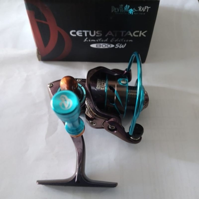 Jual reel cetus attack limited edition 800sw | Shopee Indonesia