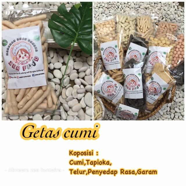 Jual Getas cumi / snack bangka / kerupuk cumi | Shopee Indonesia