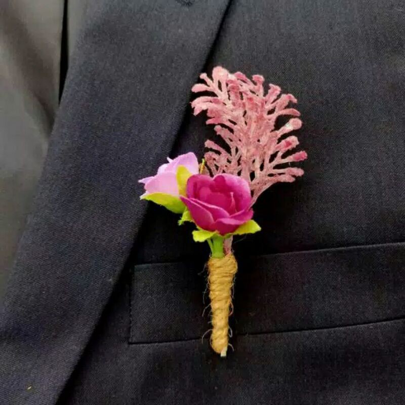 Jual Bros bunga jas - Corsage - corsase - korsase boutteniere bross ...