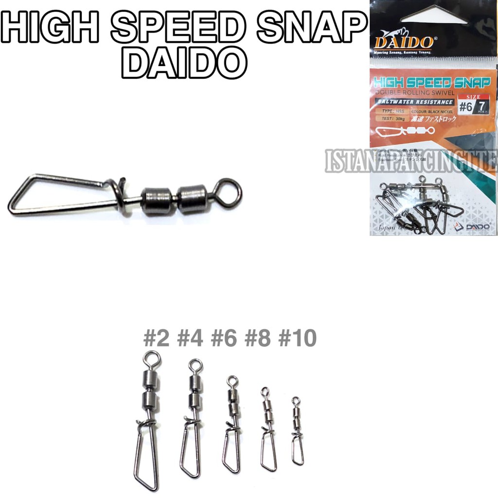 Jual PENITI DAIDO HIGH SPEED ROLLING SNAP NO 2/4/6/8/10 ...