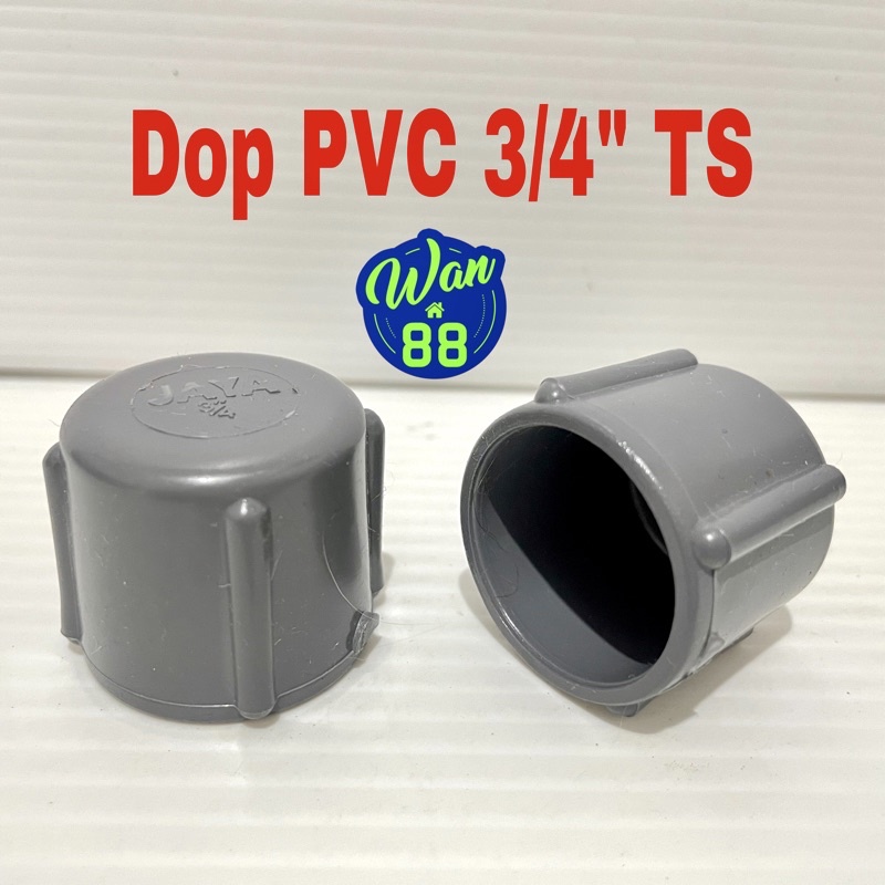 Jual Dop PVC Jaya TS 3/4" Tutup pipa pvc polos | Shopee Indonesia