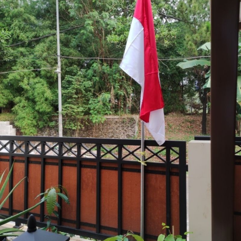 Jual Paket Tiang Bendera Galvanis 3 meter anti karat | Shopee Indonesia