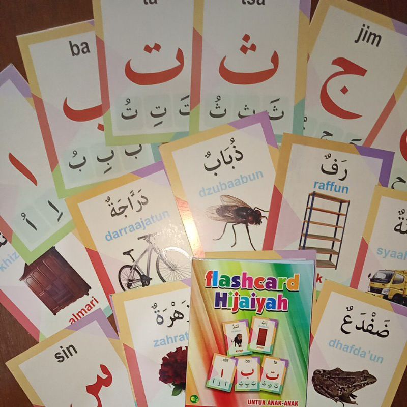 Jual PAUD ,,FLASH CARD, kartu angka, kartu huruf hijaiyah,kartu huruf ...