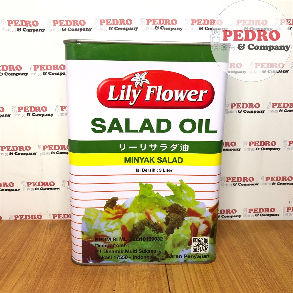 Jual Lily flower salad oil 3 liter - minyak salad / oil dressing for salad 3L - singapore ...