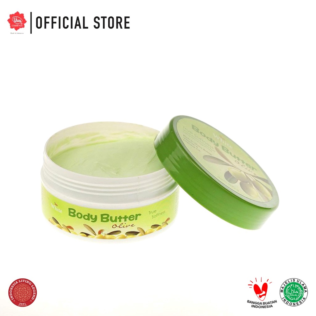 Jual Viva White Body Butter Olive with Vit E - 200 Gr | Shopee Indonesia