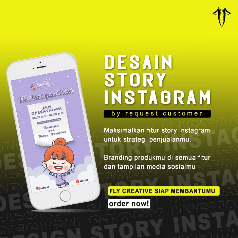 Jual Desain Story instagram, Desain Iklan Media sosial | Shopee Indonesia