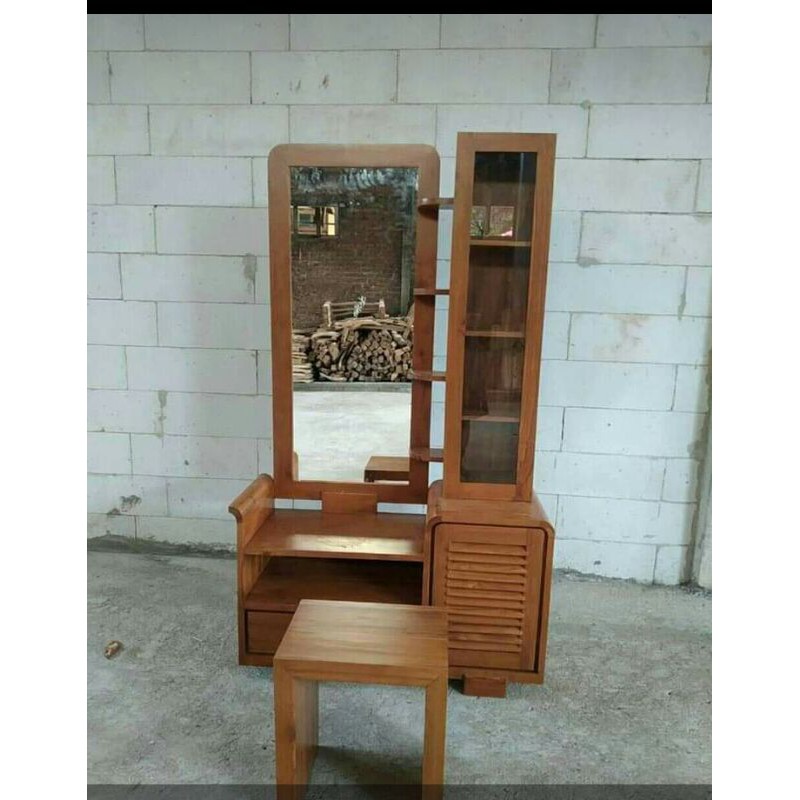 Jual tolet atau meja rias jati | Shopee Indonesia