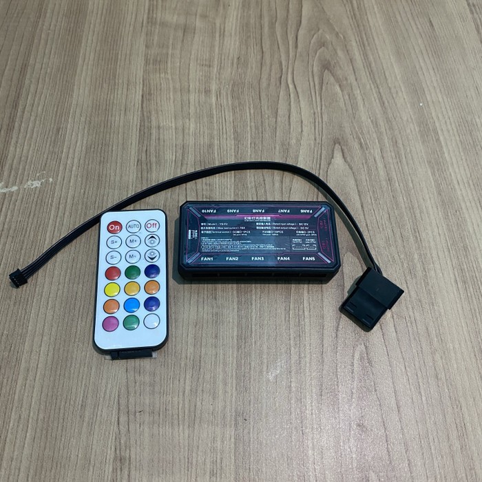 Jual Fan Remote Controller 10 Port - Remote Untuk Fan Case RGB Fan ...
