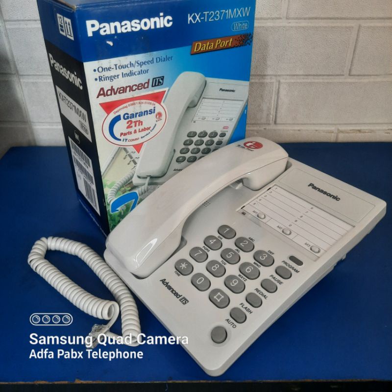 Jual TELEPON RUMAH DAN KANTOR PANASONIC KX-T2371 BARU | Shopee Indonesia