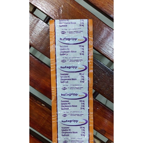 Jual Hufagripp Forte / Demam / Flu / Bersin / Hidung Tersumbat / Batuk ...