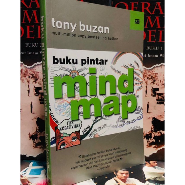 Jual buku motivasi. tony buzan. mind map. | Shopee Indonesia