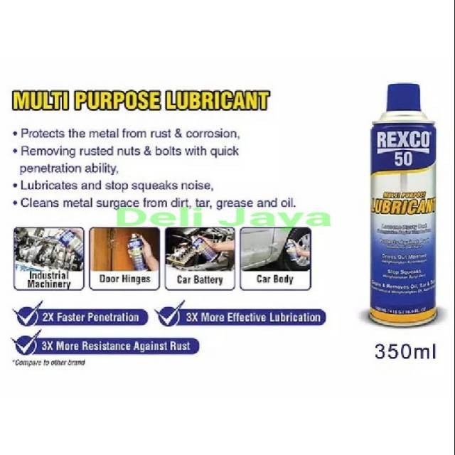 Jual Rexco 50 Lubricant 350ml wd 45 | Shopee Indonesia